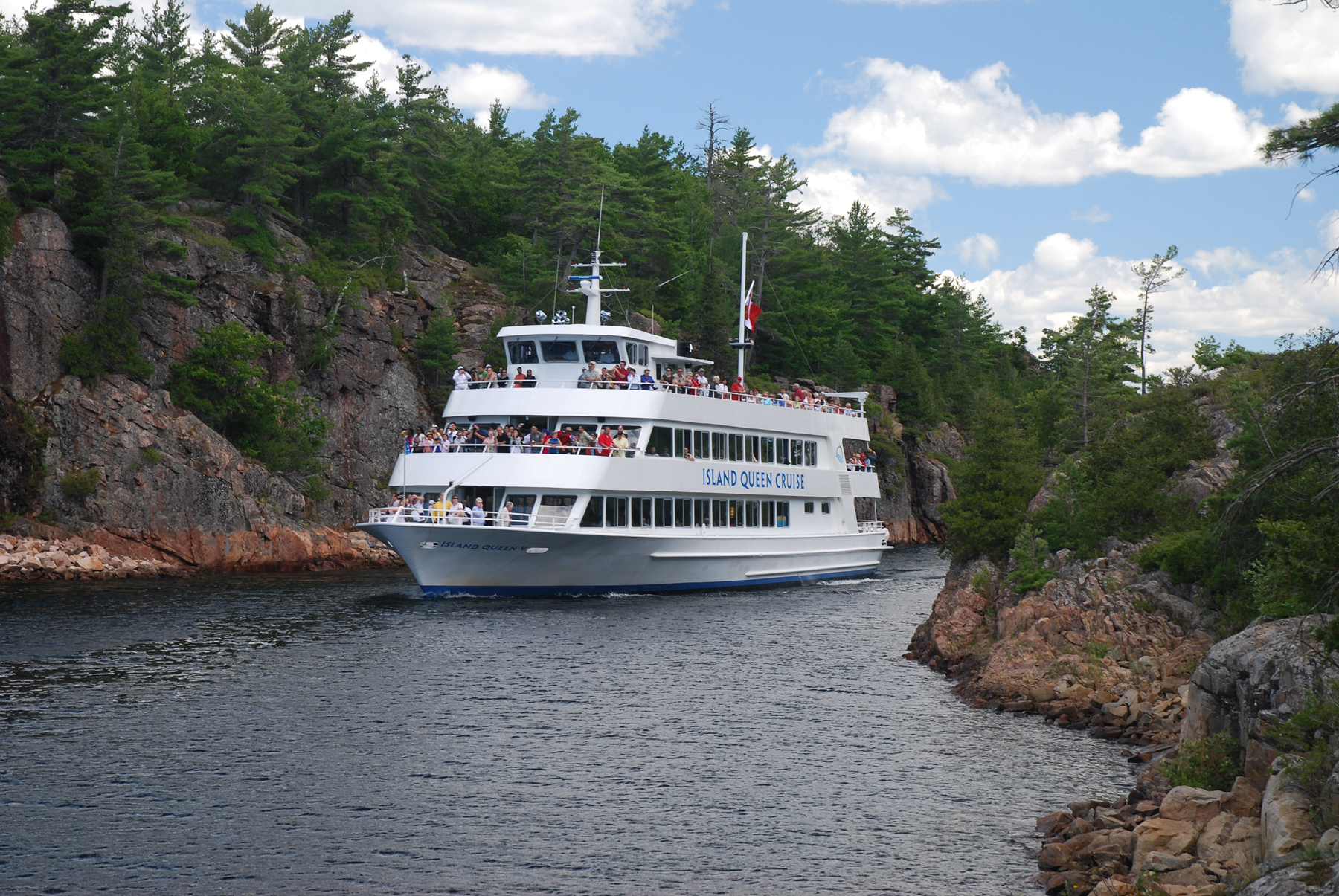 Island Queen Cruise - Route Champlain