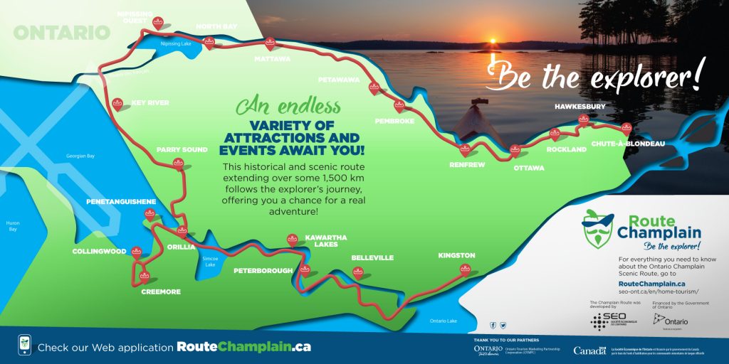 Be the Explorer! - Route Champlain