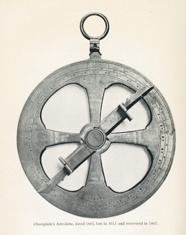 The astrolabe legend - Route Champlain