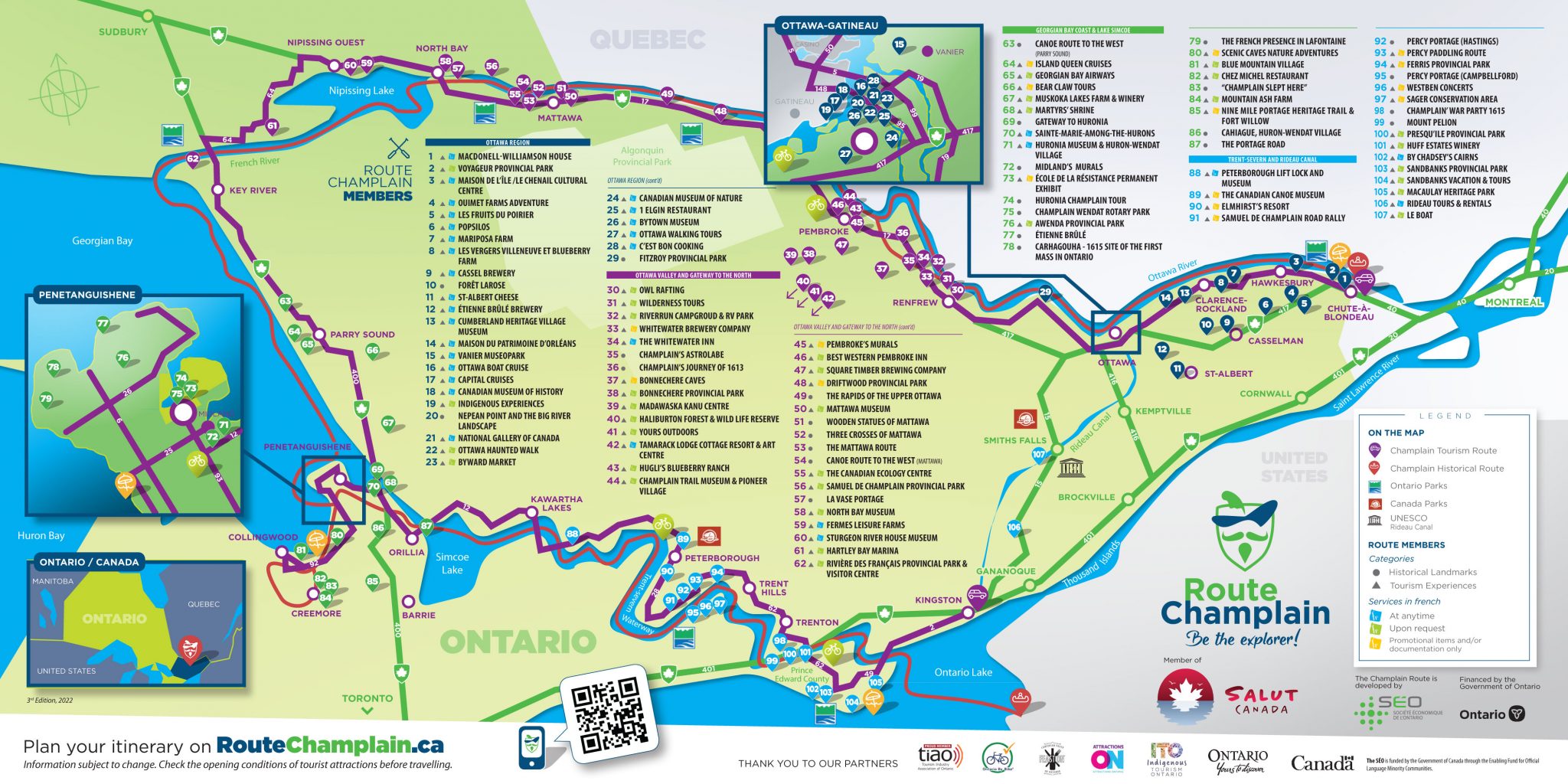 Welcome on Ontario's Champlain Tourism Route! - Route Champlain